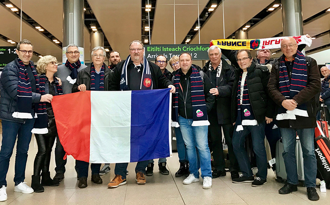 5,000 French Rugby Fans To Land At Dublin Airport
